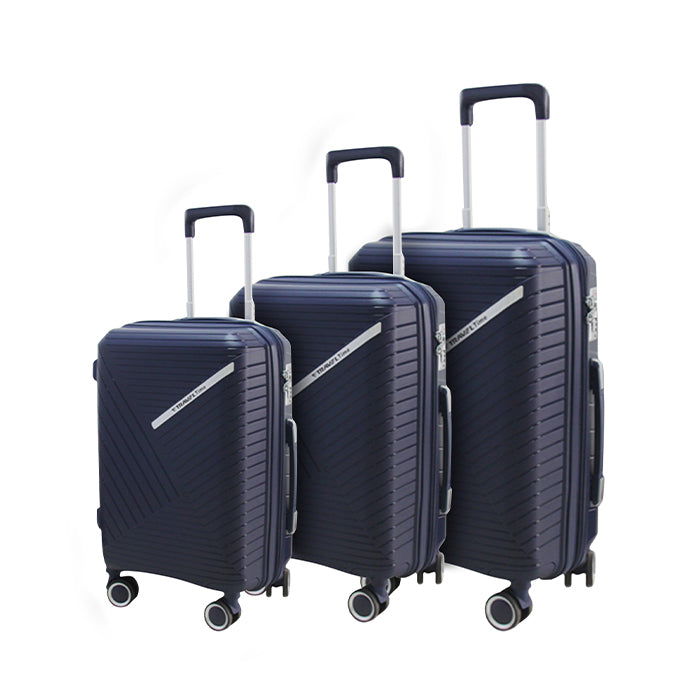 TT Impact Resistant PP Luggage 2406 3 piece Set 22"/26"/30" – Urbanize ...